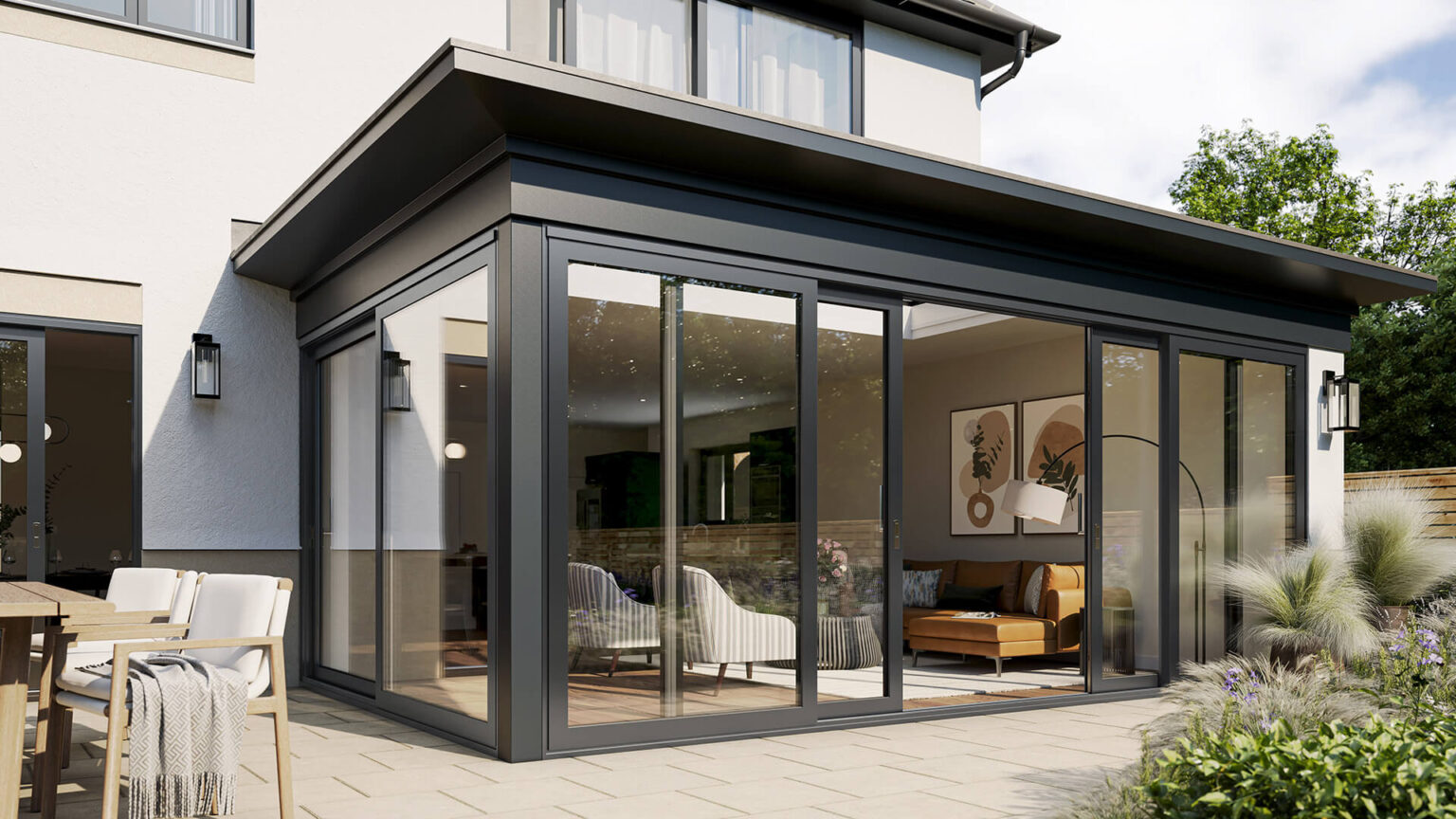 Fairco sliding doors in aluminium | Fairco