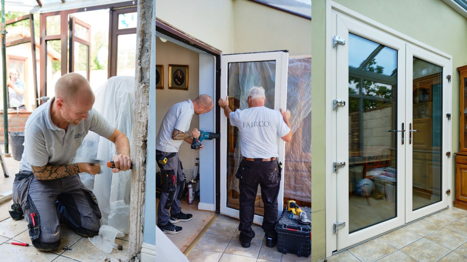 Malahide Installation French Door | Fairco